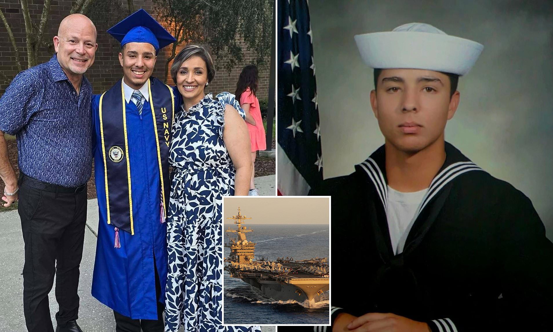 US Navy sailor aged just 19 dies awful death off Australian coast hours ...
