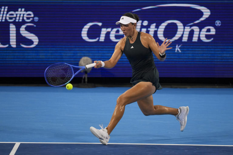 'I definitely will not be playing at 35': Jessica Pegula sets retirement date aided by Coco ...