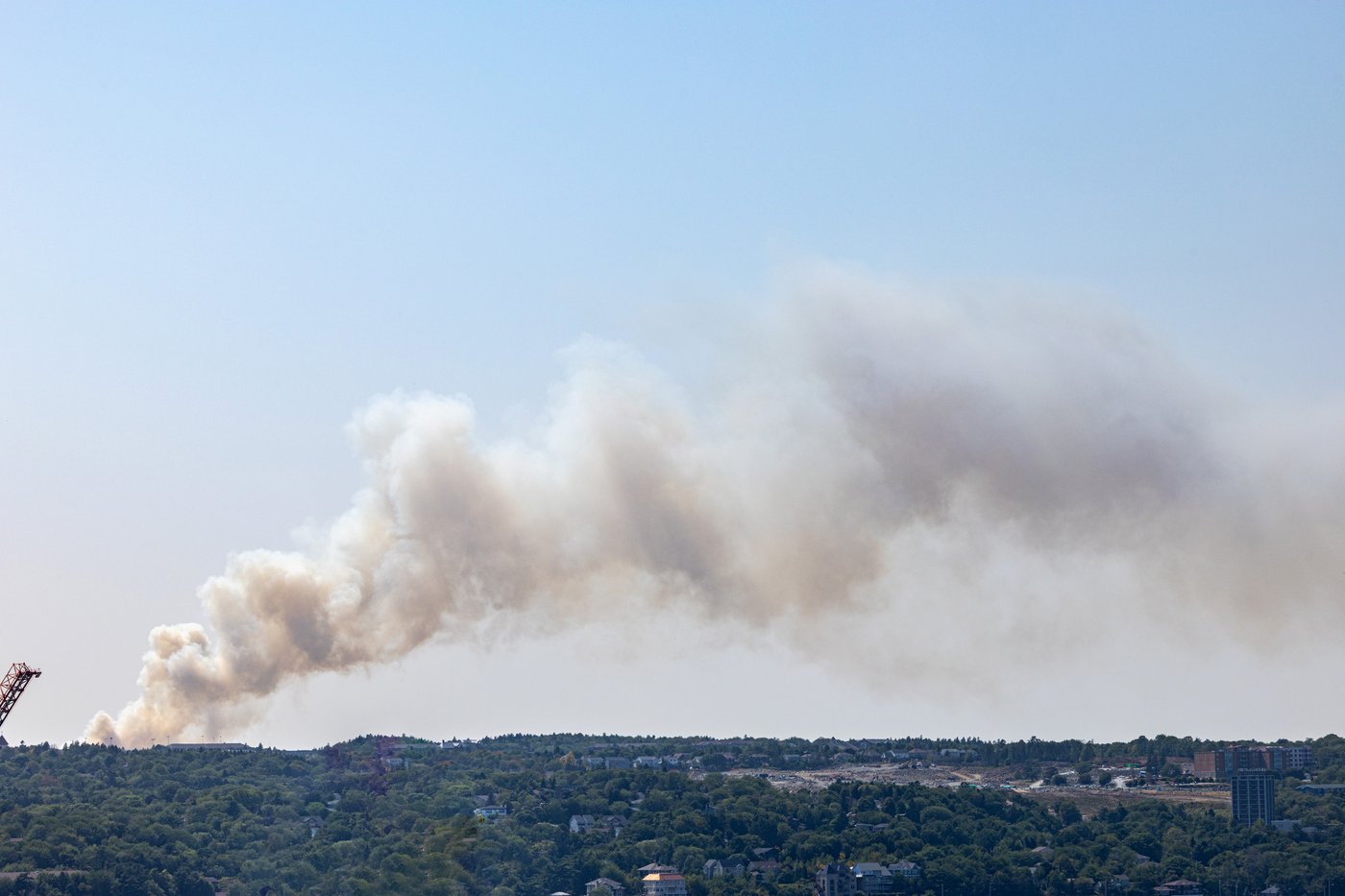 Officials say Halifax wildfire that prompted evacuations is being held