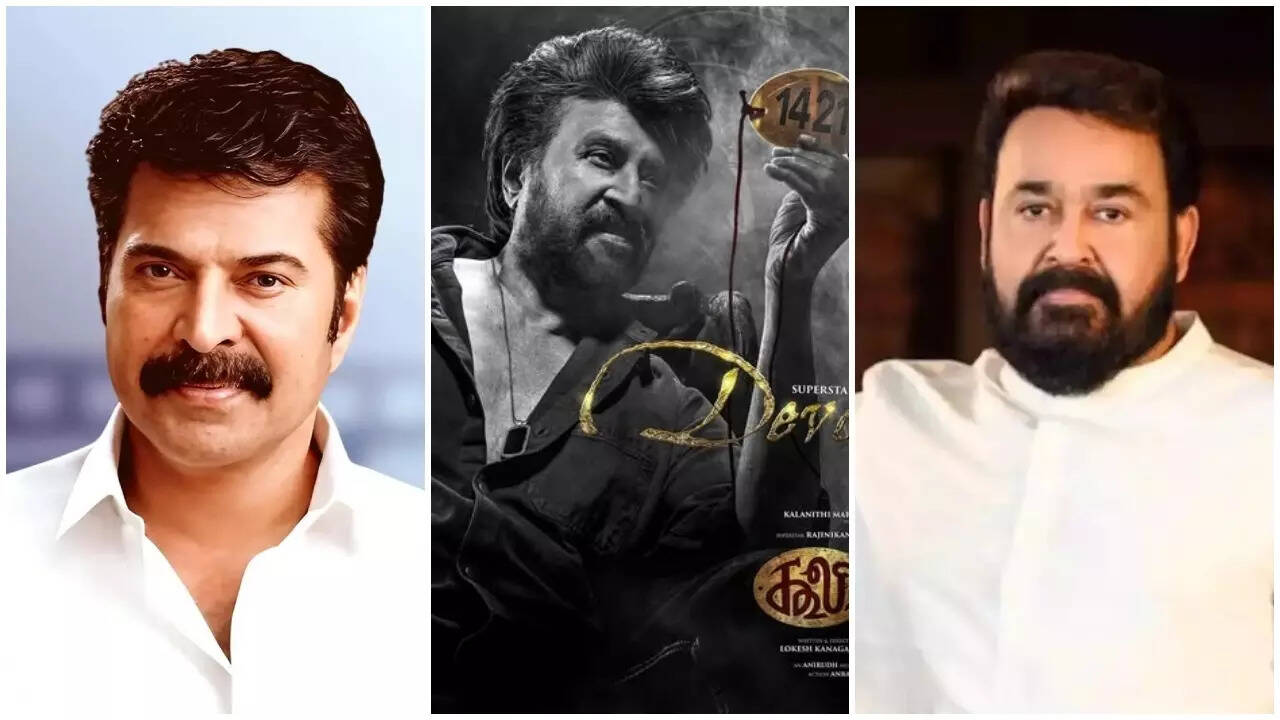 Mohanlal and Mammootty hail Rajinikanth as he completes 50 years in ...