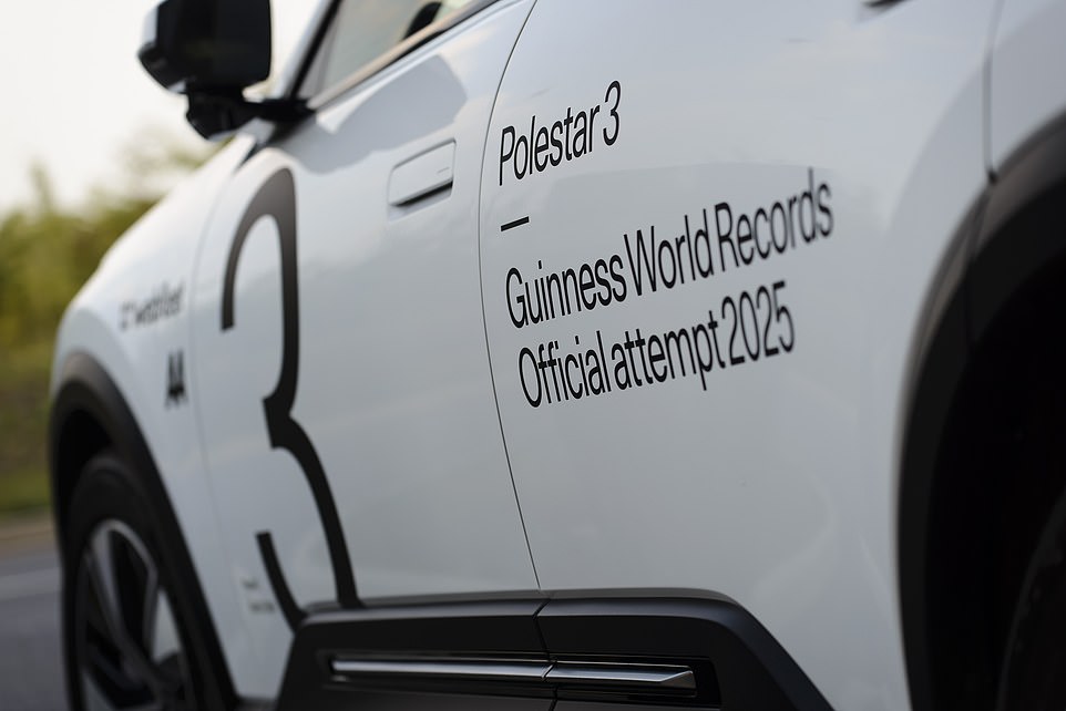 Polestar 3 SUV breaks world record for single-charge distance
