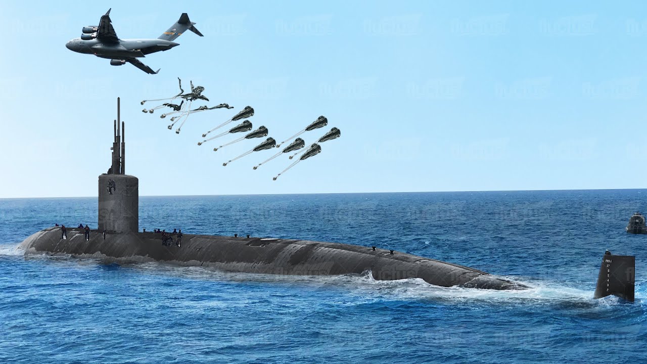 US tests innovative submarine resupply method at sea