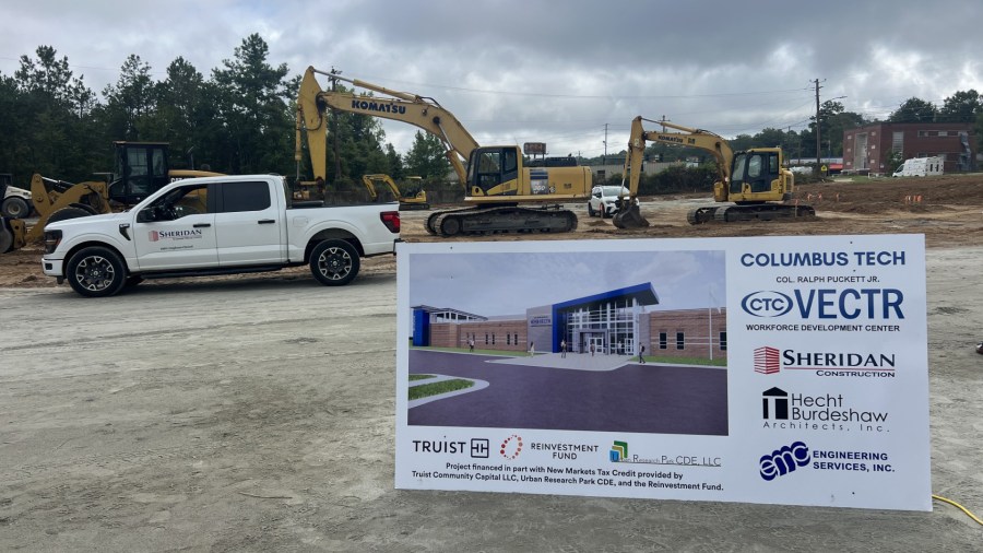 Columbus Technical College holds groundbreaking ceremony for VECTR center