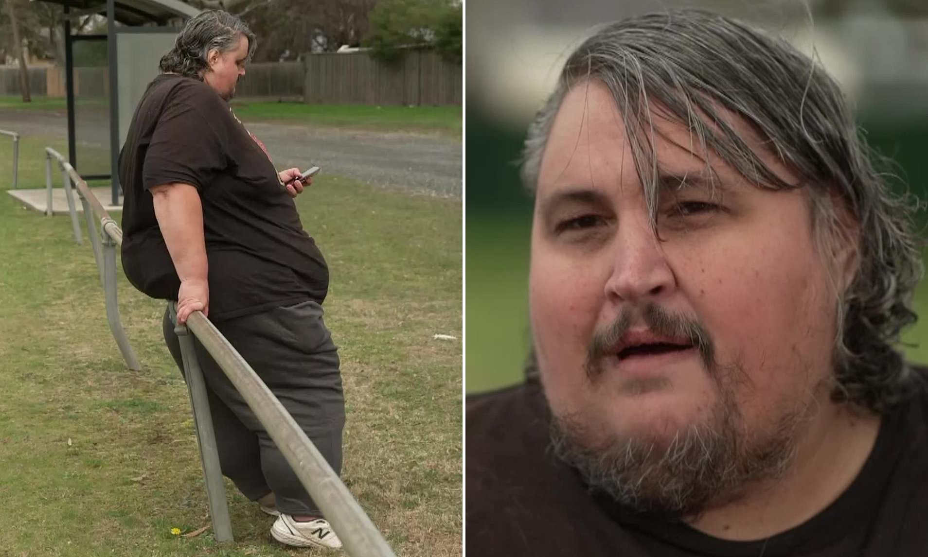 Aussie who can't get an Uber because he's 'too fat' claims that he is ...