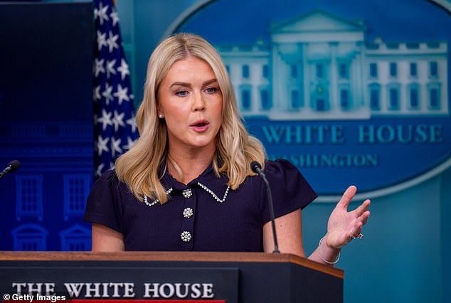 Karoline Leavitt forced to clarify glaring Trump gaffe ahead of Putin ...