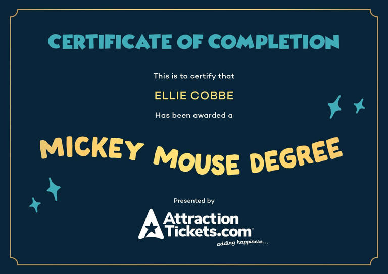 Scottish students can now earn a Mickey Mouse Degree at 'Disney University'