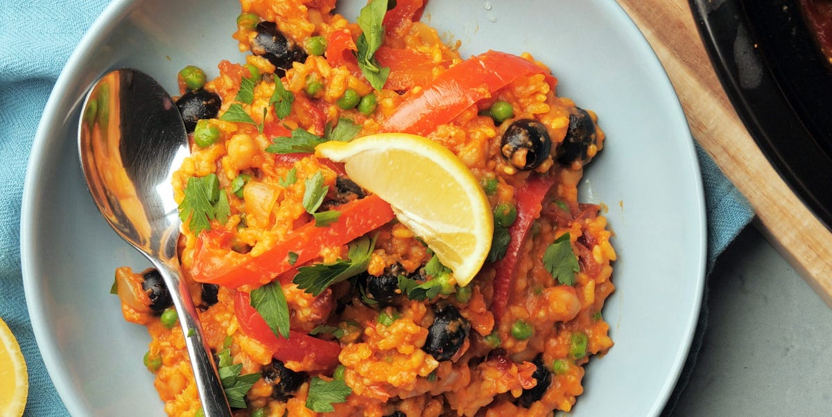 Slow cooker Spanish-style rice recipe