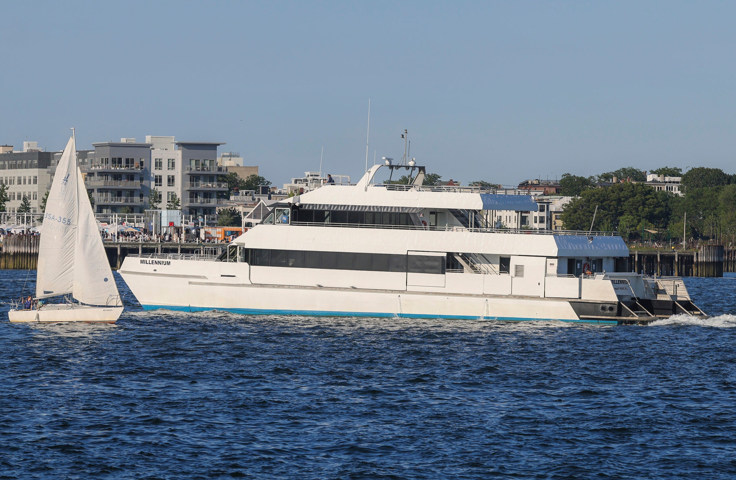 The MBTA is getting a giant new ferry, and a new ferry stop is set for ...