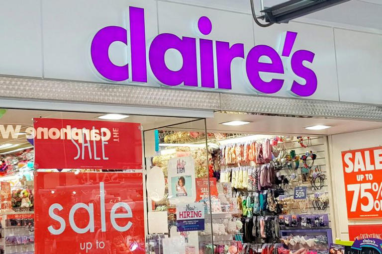 Claire's on brink of collapse into administration with 281 stores that ...