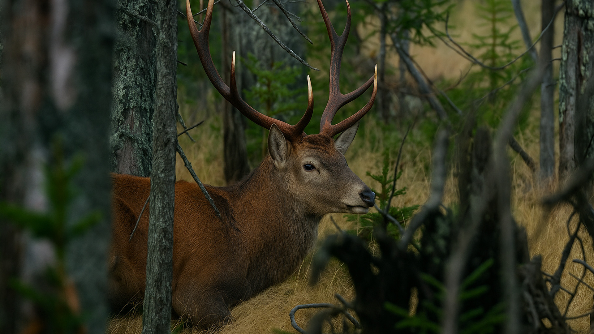 How I filmed animals in the Šumava – Deer rut