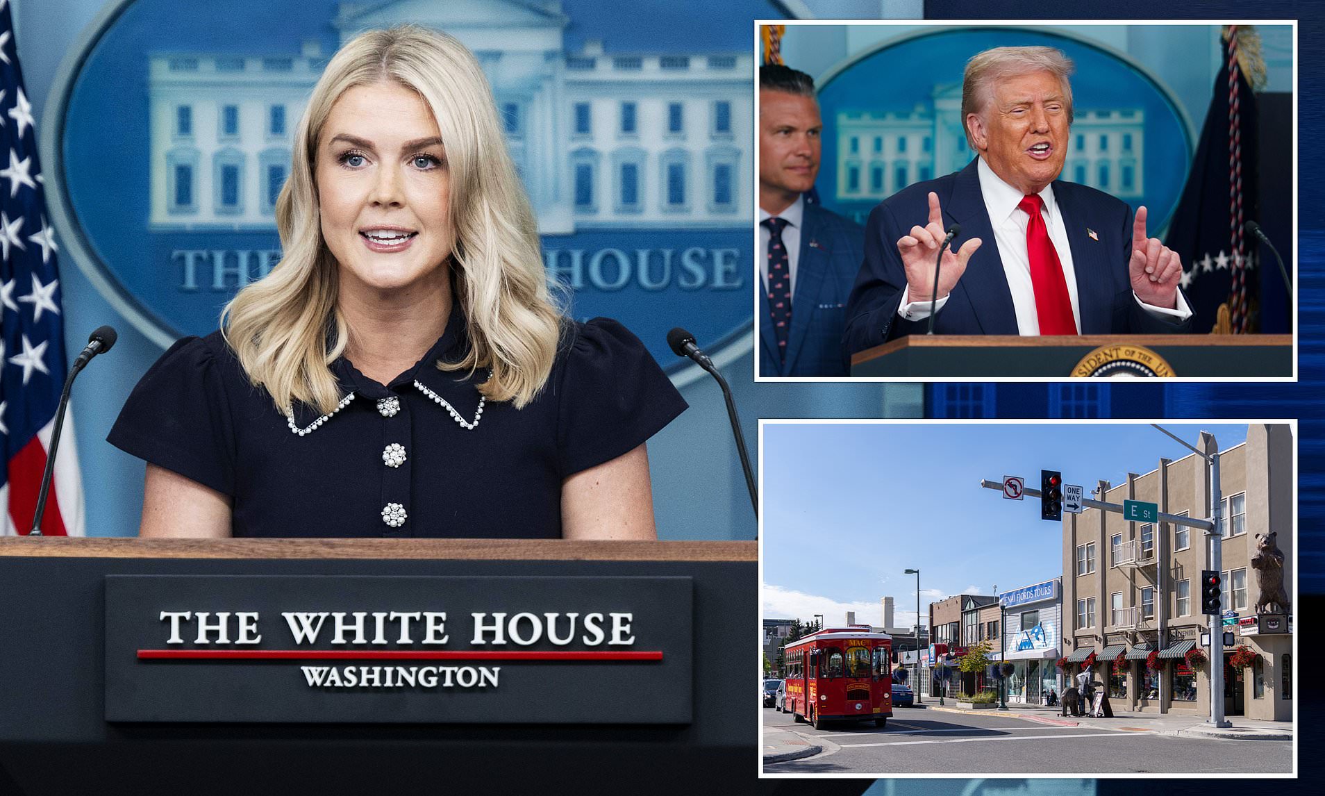 Karoline Leavitt forced to clarify glaring Trump gaffe ahead of Putin ...