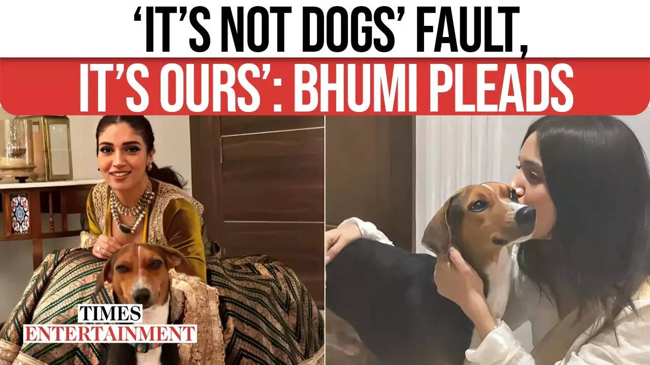 Bhumi Pednekar shares her pet Bruno’s heartbreaking rescue story after ...