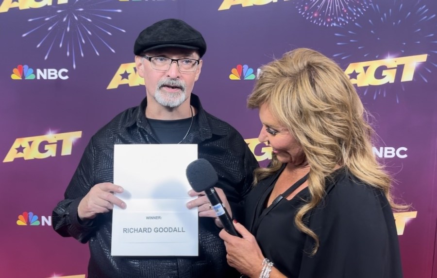 Richard Goodall kicks off America’s Got Talent celebration
