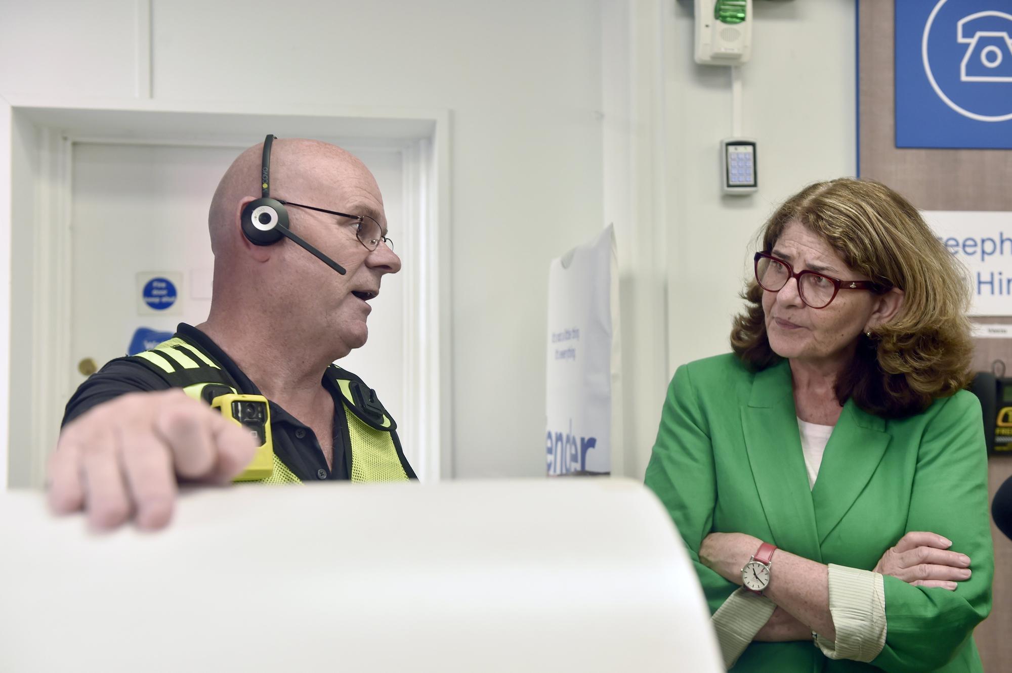 Blitz on crime and anti-social behaviour on Cosham High Street as MP ...