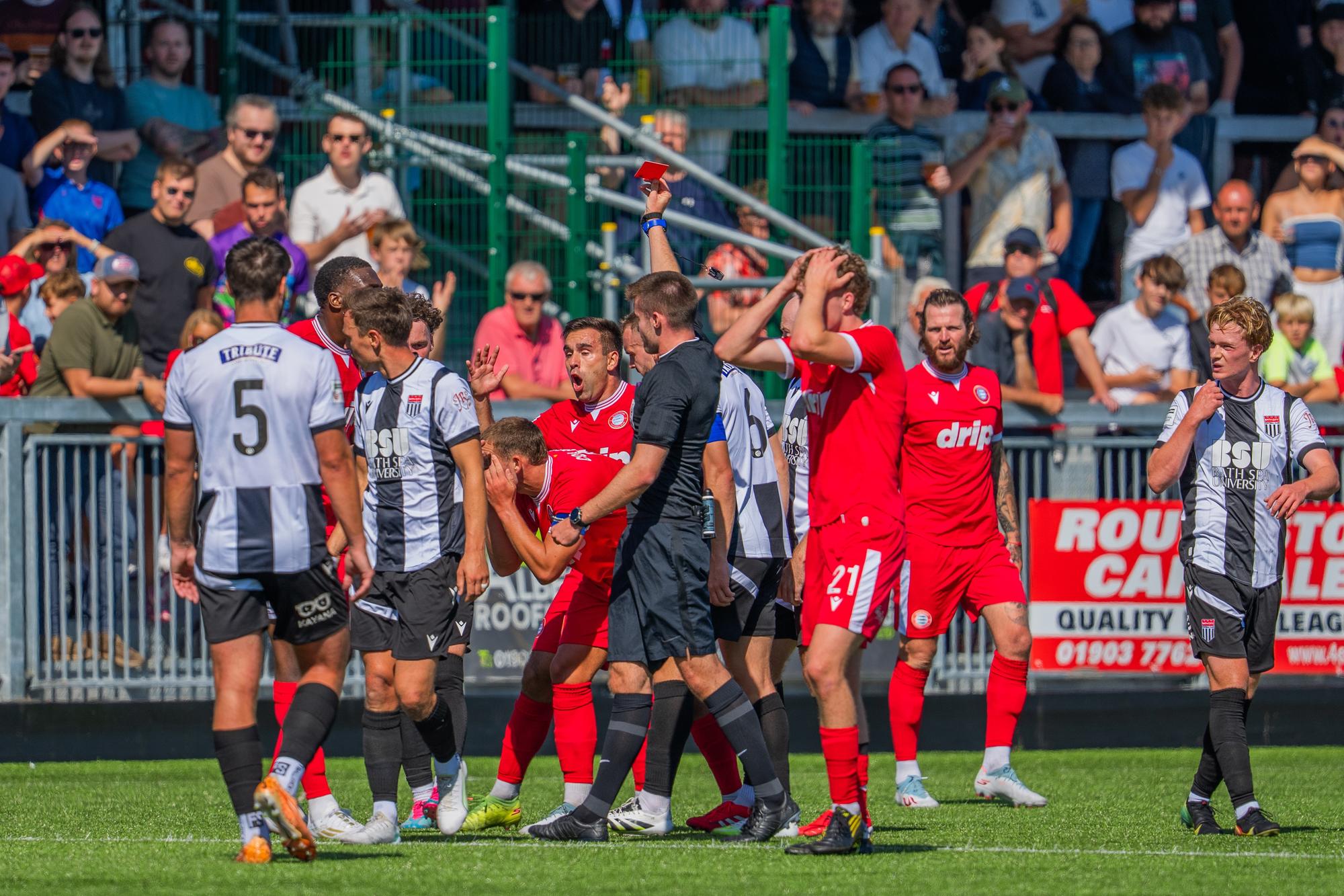 Worthing FC boss' message to fans after opening-day draw with Bath City