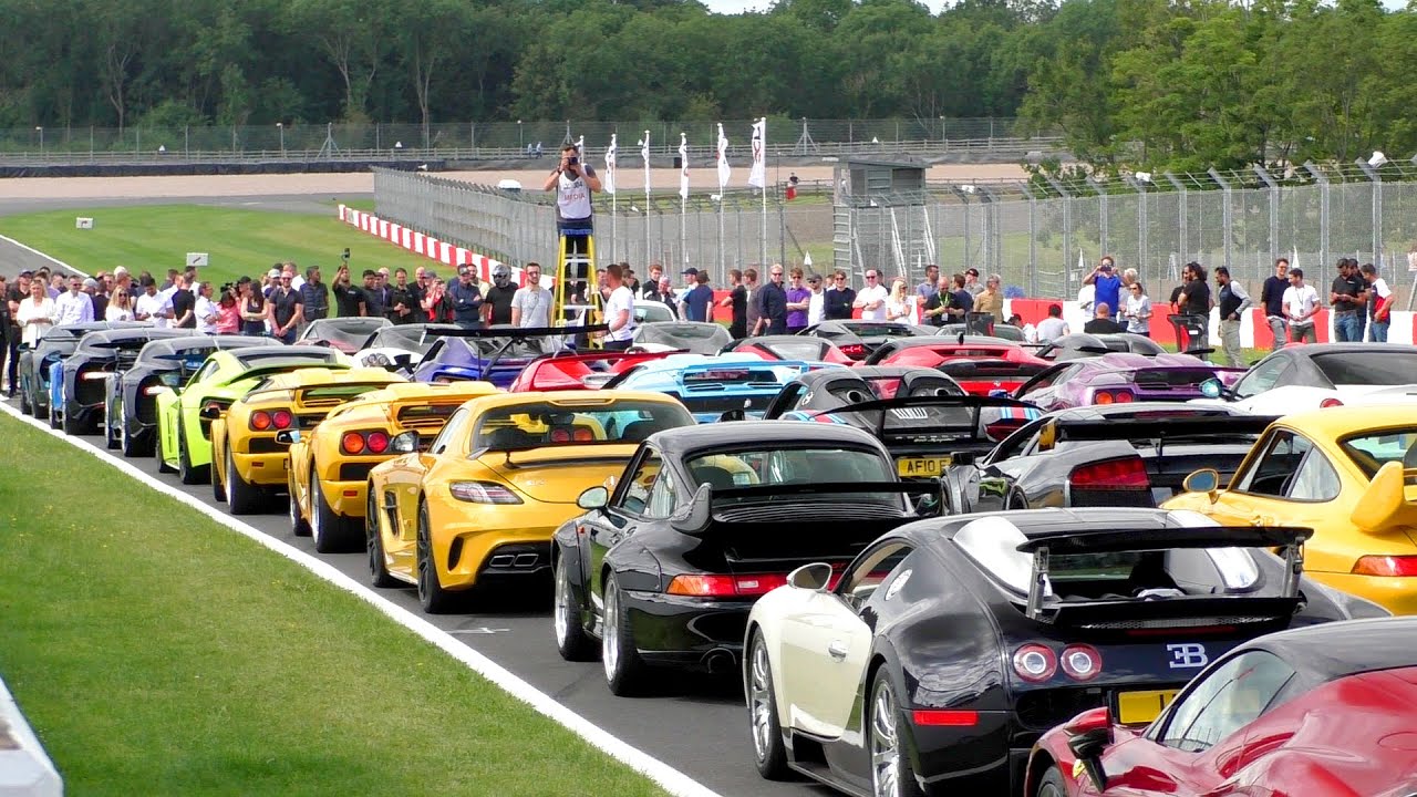 $150 Million Hypercar Convoy at the SCD Michelin Secret Meet Event