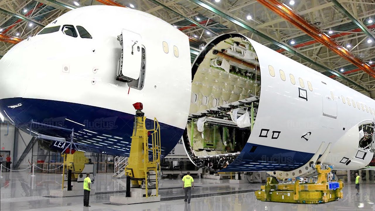 Exploring the Airbus A380 production line