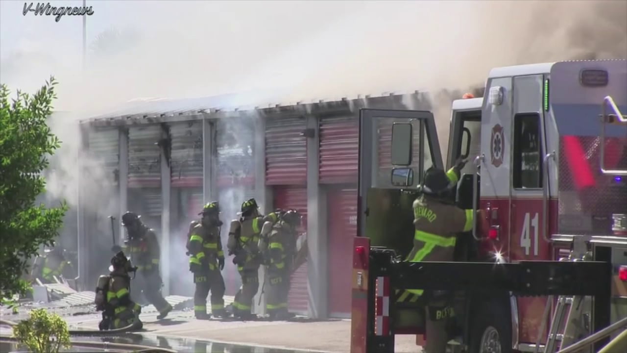 Grenade found in burnt Merritt Island storage unit