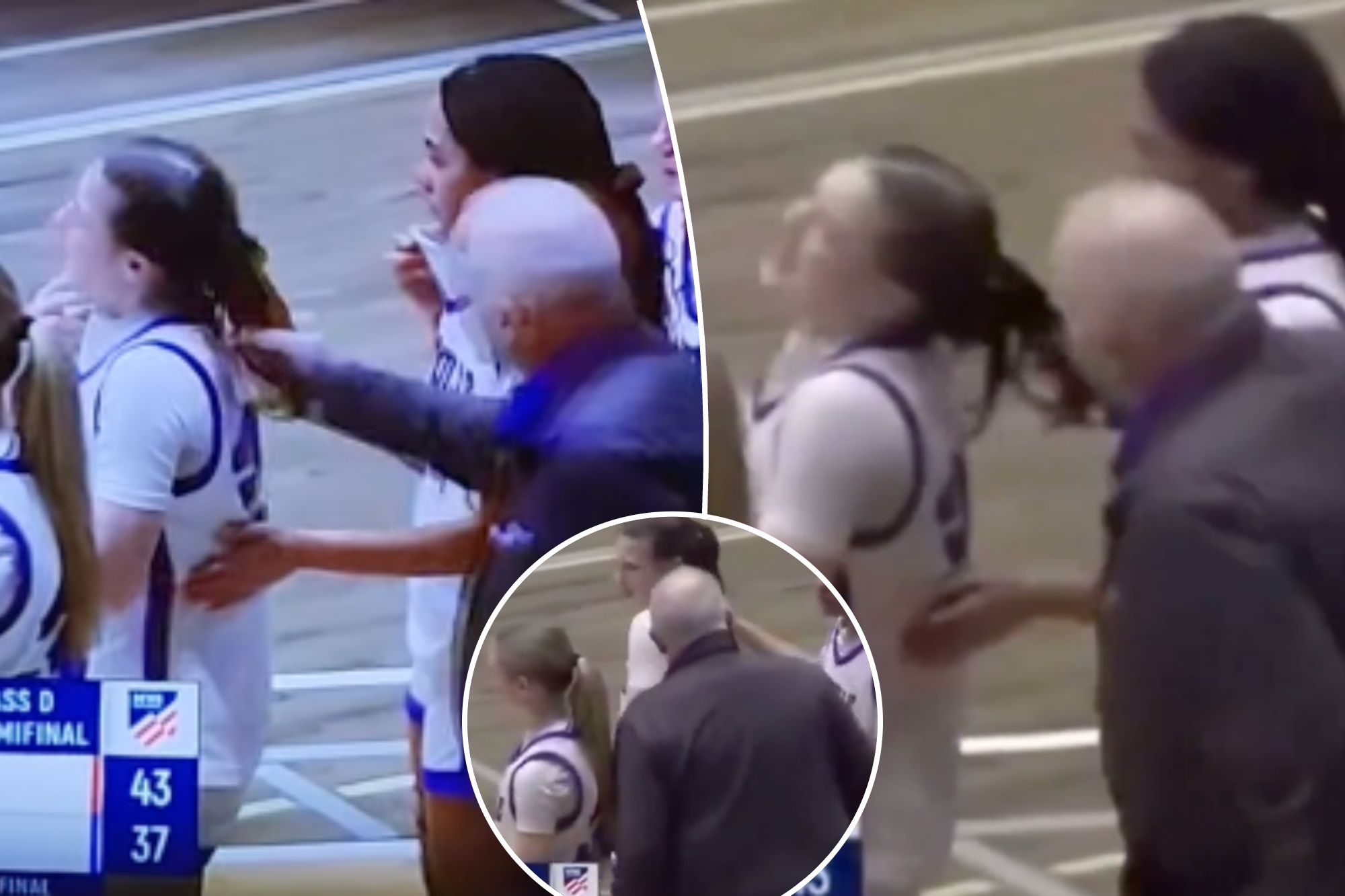 Fired high school basketball coach sued by former star after viral hair ...