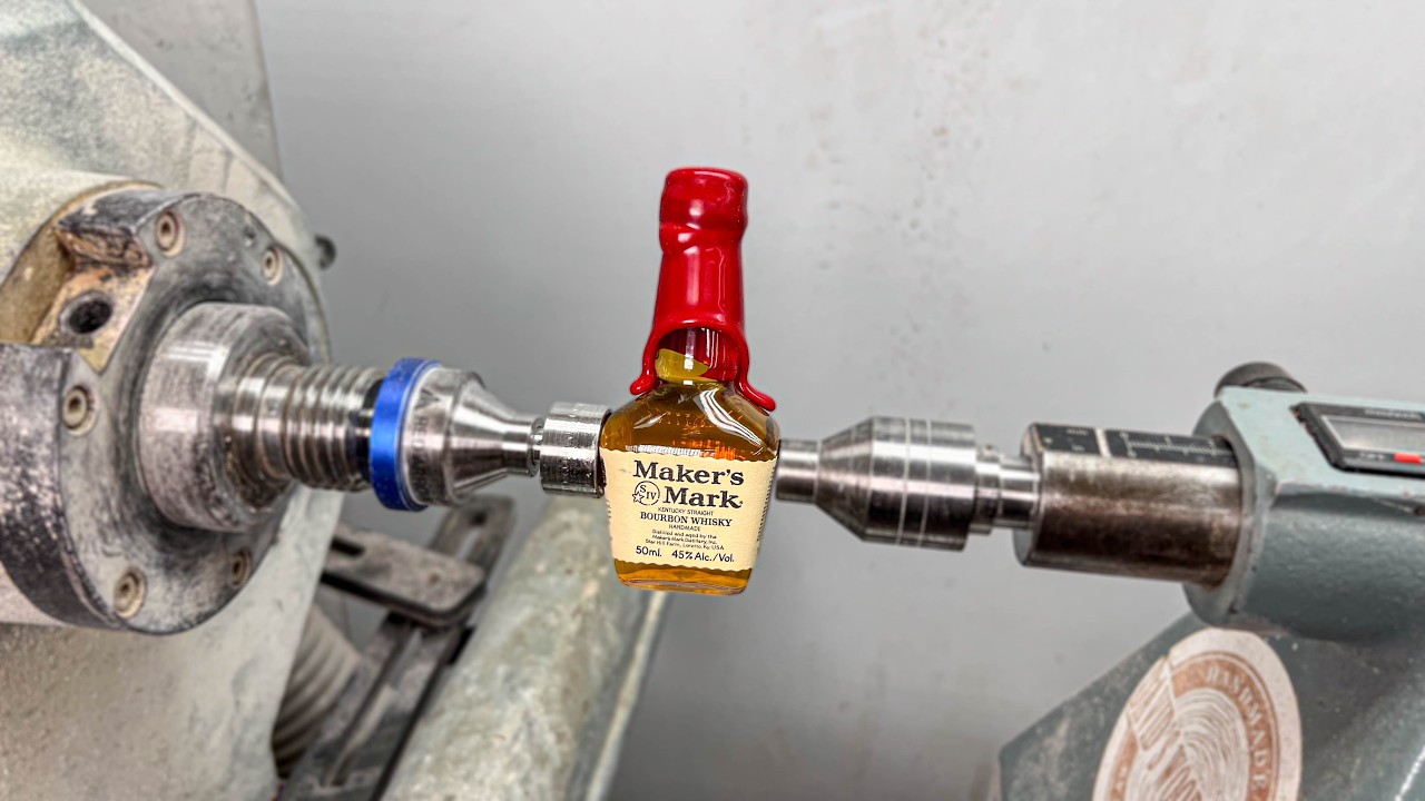 Watch Me Turn a Maker’s Mark Bottle Into an Egg