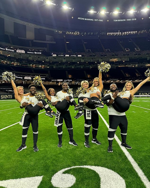 New Orleans Saints cause outrage as they hire more male NFL cheerleaders for new season