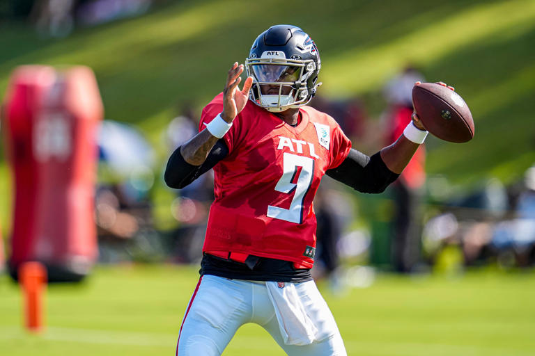 Dj Shockley: Falcons will "push ball vertically" with Michael Penix Jr.