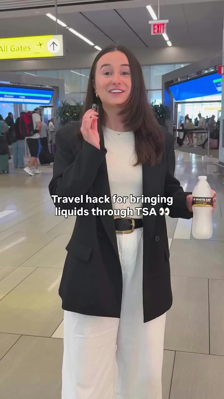 Travel Hack for Bringing Liquids Through TSA