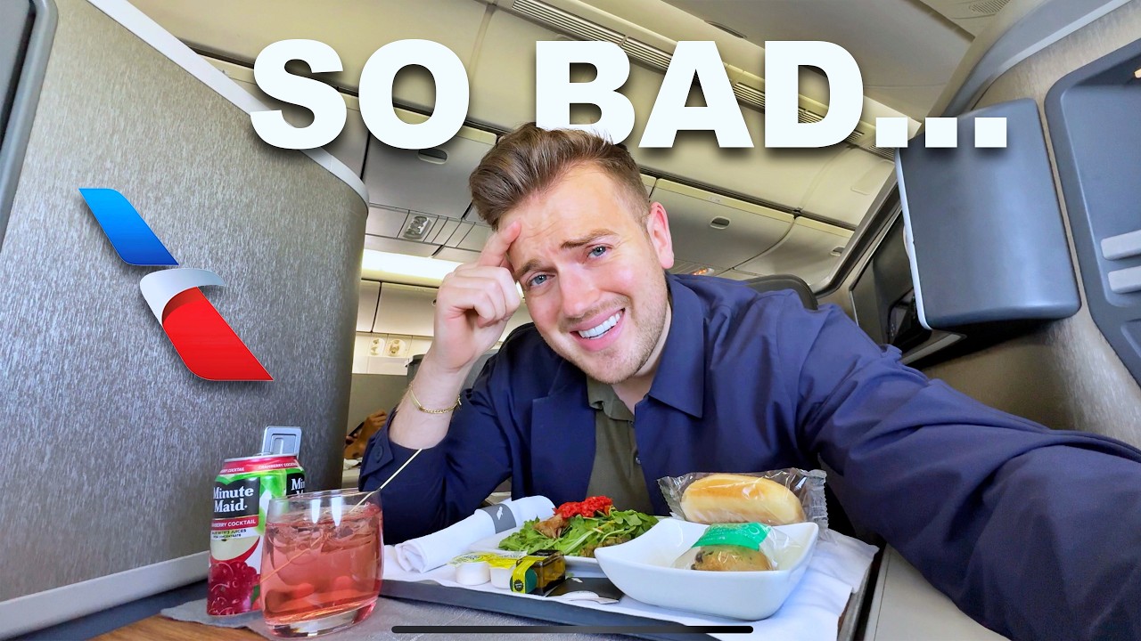 American Airlines Still Doesn’t Care (Business Class Fail) (2024 review)