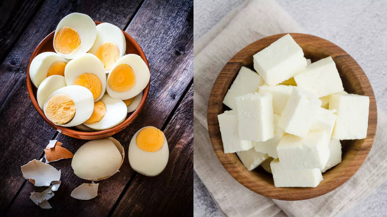 One cup boiled egg vs one cup paneer: Which has more protein and how to eat