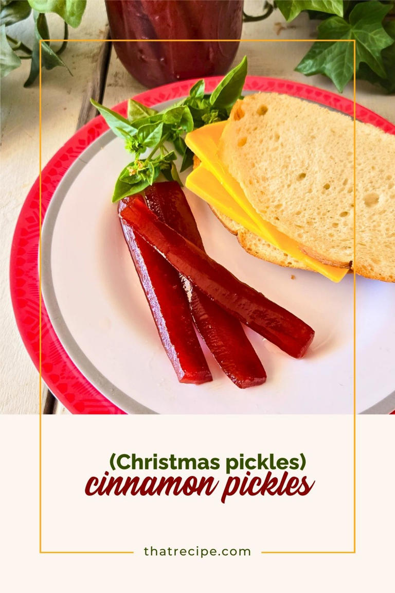 Red Hot Cinnamon Pickles: A Sweet and Spicy Crunch