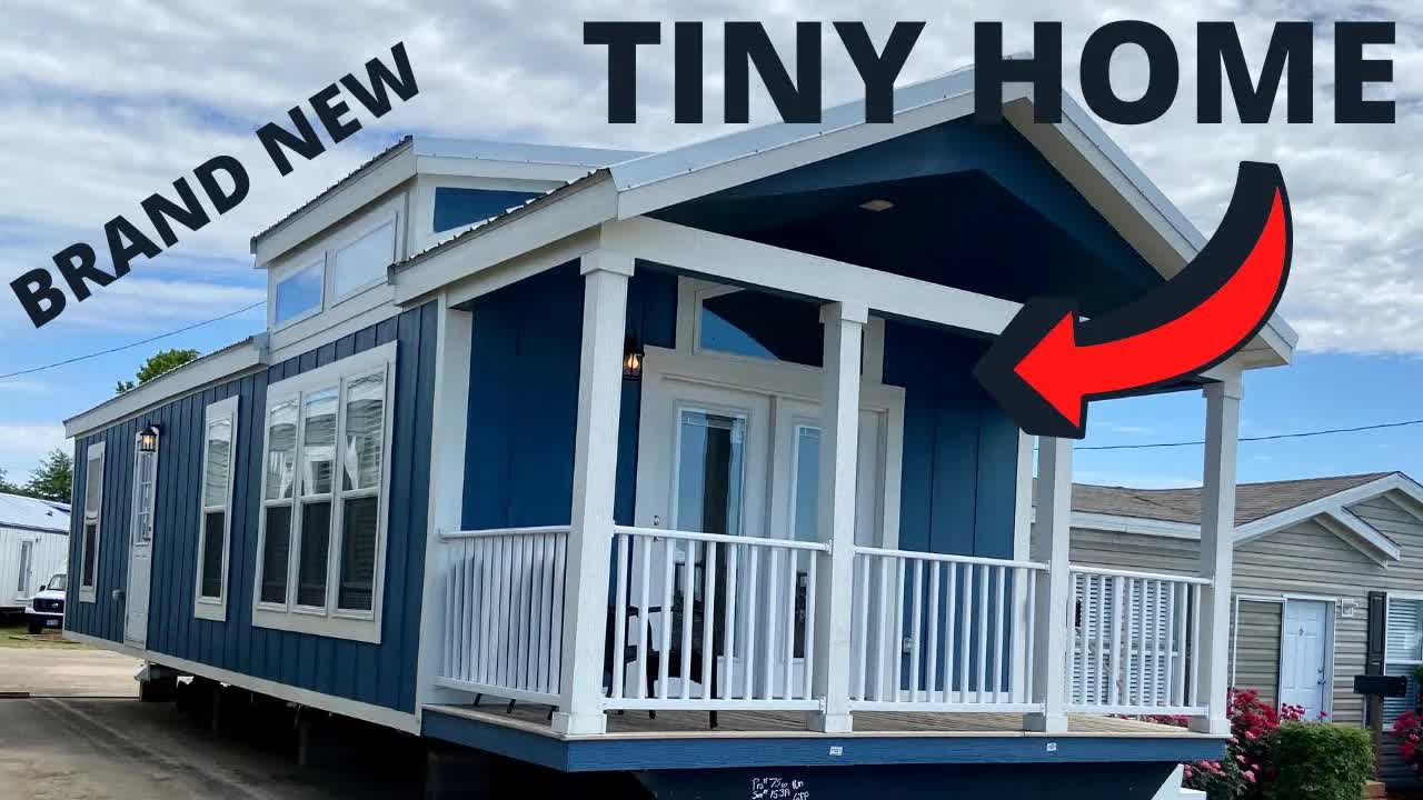 "Blue" | 1 Bed, 1 Bath Tiny Home Tour