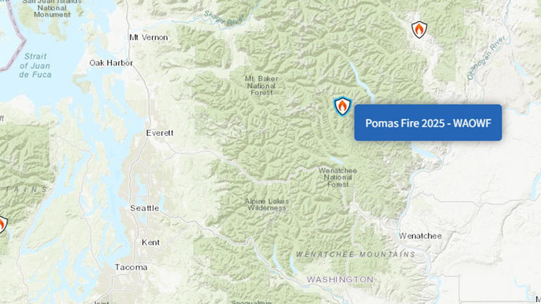 Where are the fires in WA? Here's a map of the wildfires burning across ...