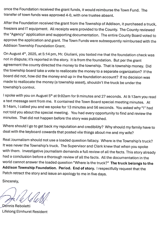 Addison Township Truck Feud Explained