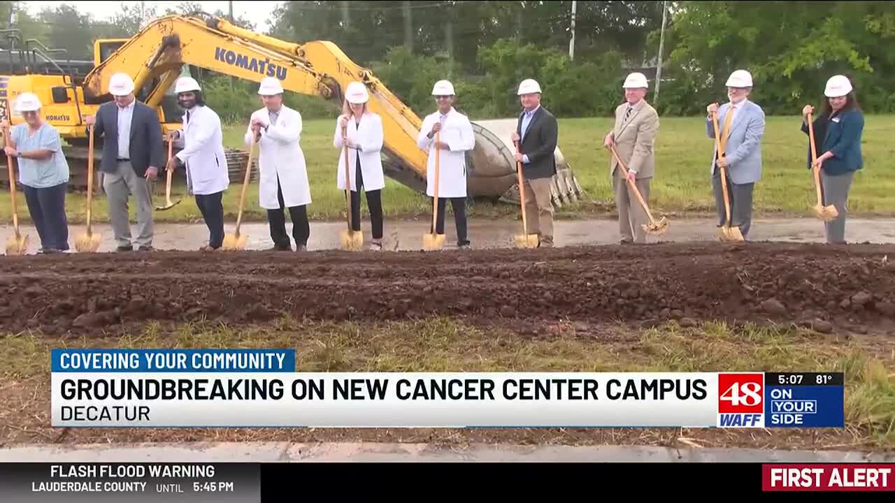Clearview Cancer Institute breaks ground on new facility in Decatur