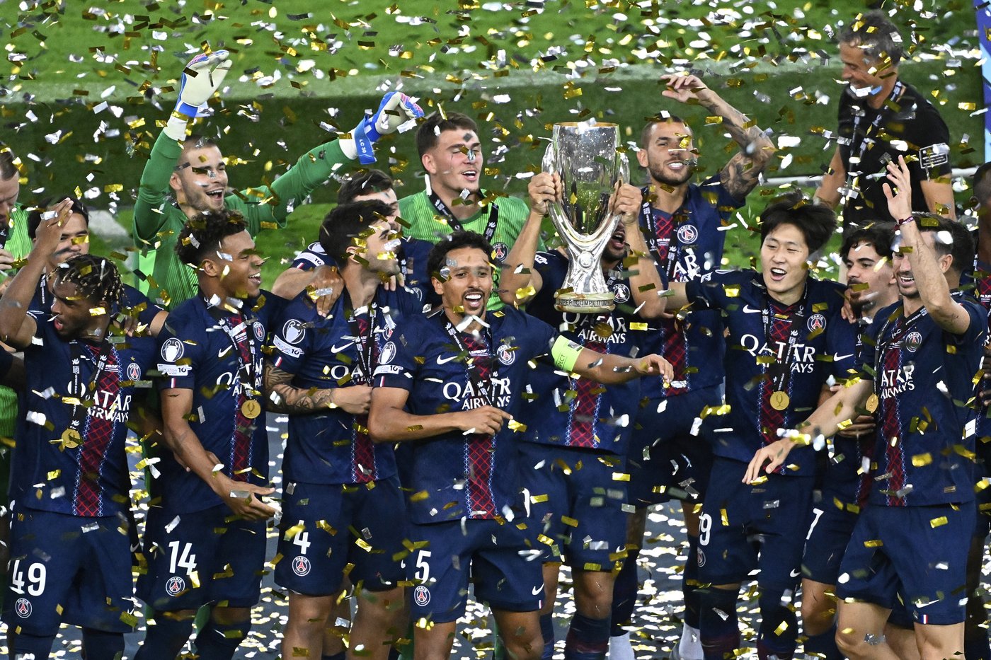 PSG beats Tottenham in penalty shootout to win UEFA Super Cup after ...