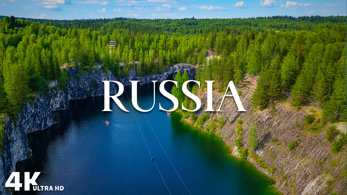 Exploring Russia – Scenic Drone Film in 4K