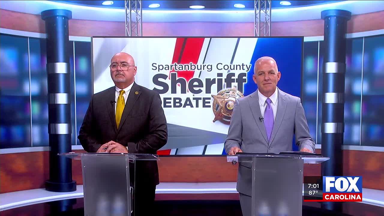 WATCH: Spartanburg County Sheriff’s Office runoff debate