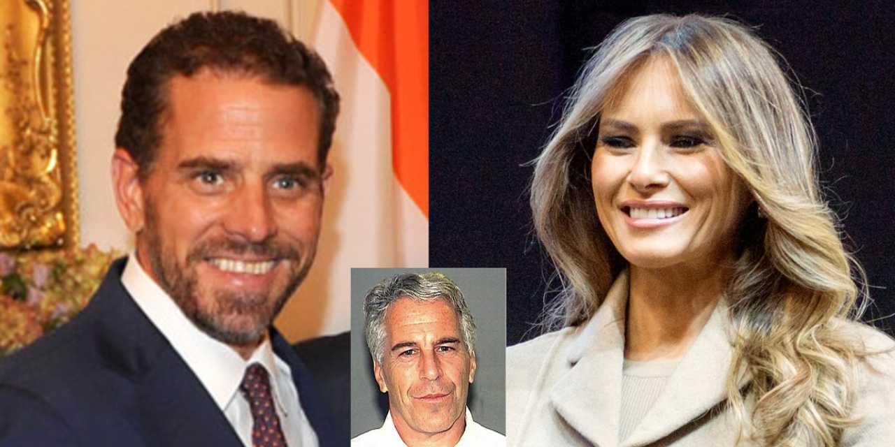 First Lady Melania Trump Threatens To Sue Ex-First Son Hunter Biden For ...
