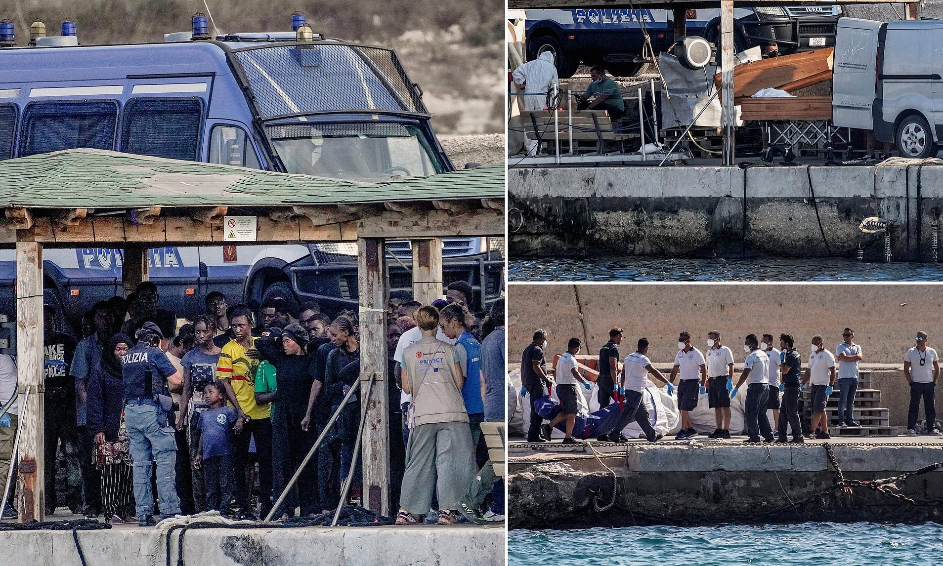 Baby among 27 dead after migrant boat capsizes off the coast of Italy ...
