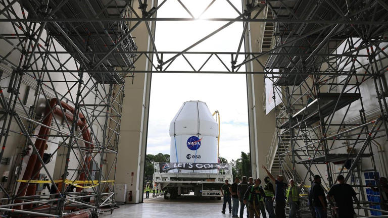 NASA's Artemis 2 Orion spacecraft fuels up and moves closer to launch