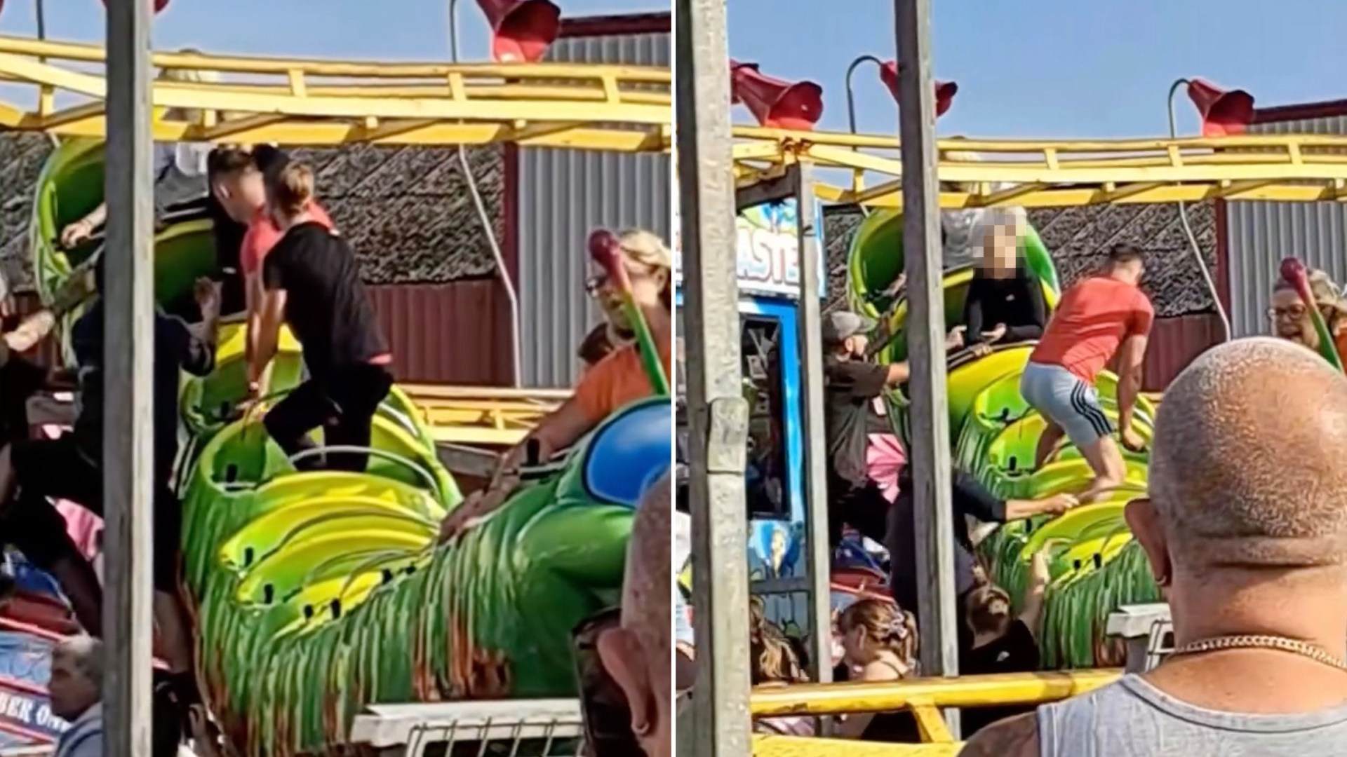 13 children injured after wacky worm ride derails