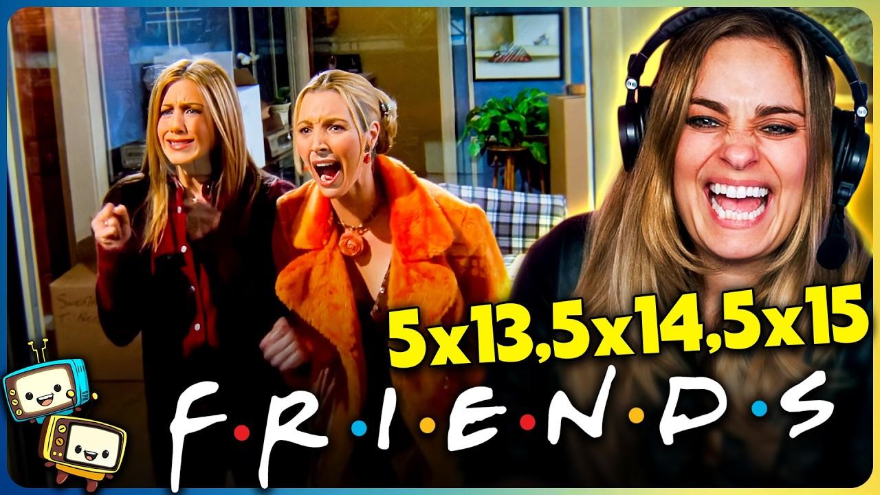 Friends (1998) Season 5 Episodes 5x13, 5x14 & 5x15 Reaction! | First ...