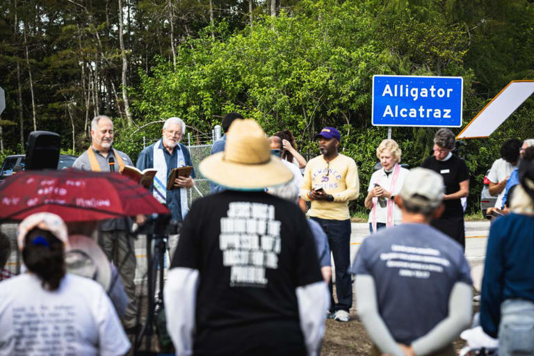 ‘Alligator Alcatraz’ Detainees Allege Disease, Flooding at Florida Facility