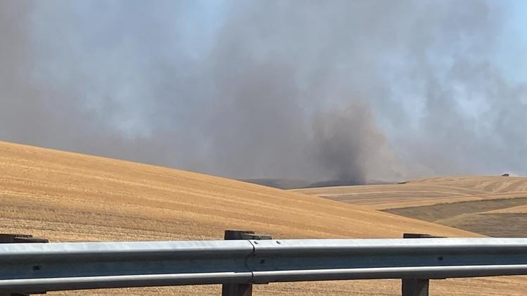 All evacuations dropped for Central Ferry Fire burning in Whitman County