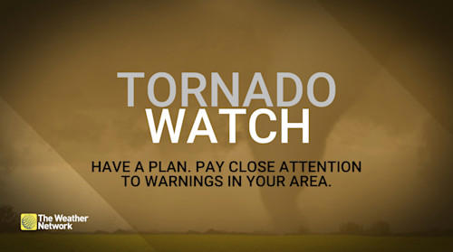 Tornado watch issued in Sask., Manitoba, as severe storms fire up