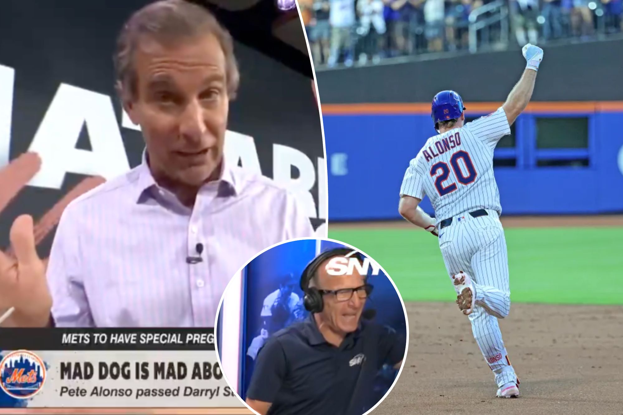 Chris Russo furious over Pete Alonso Mets record hoopla — and Gary ...
