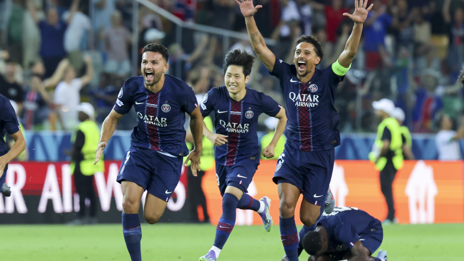 PSG 2-2 (4-3 PKs) Spurs: Champions League winners lift UEFA Super Cup ...