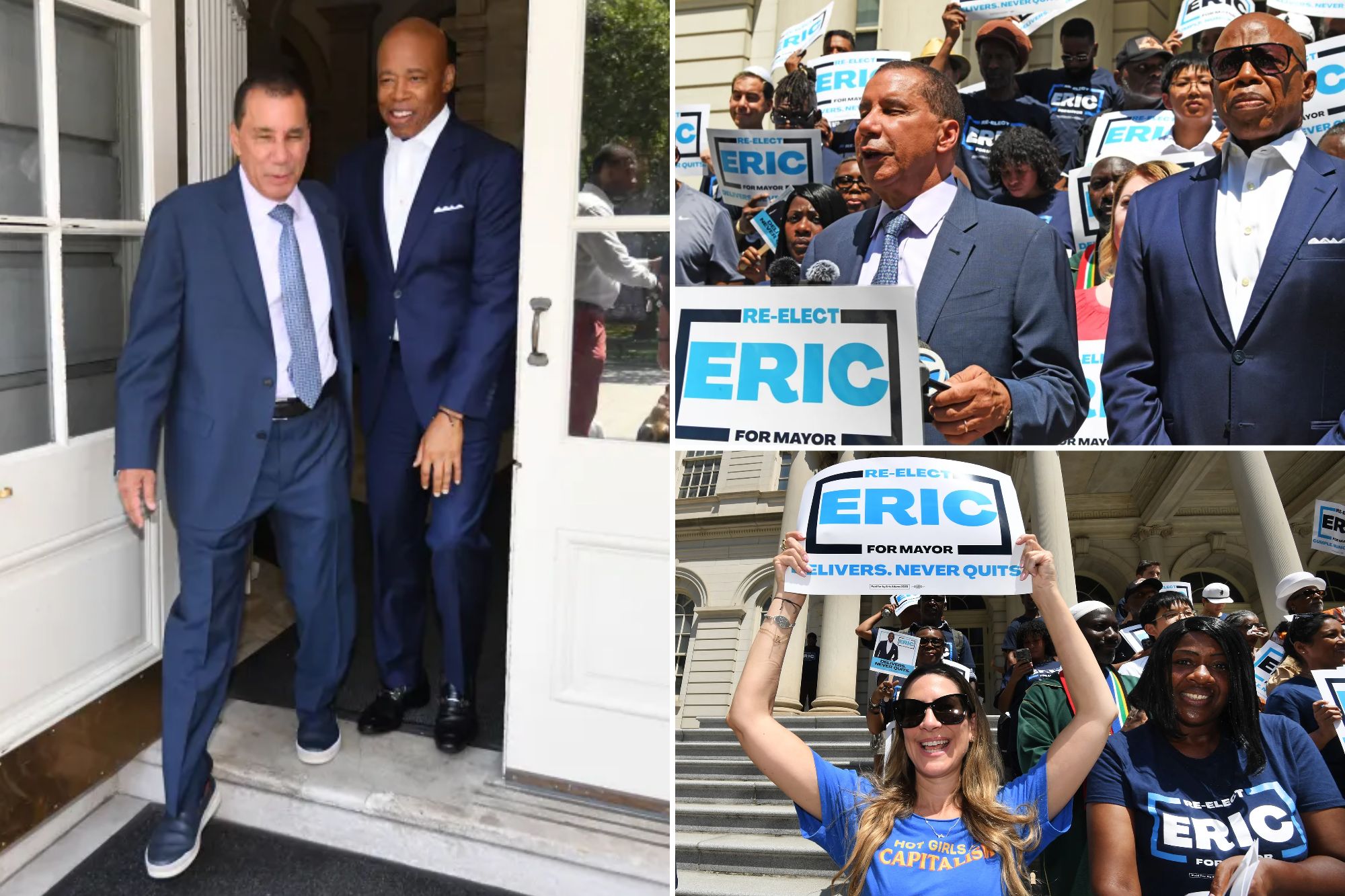 Ex-Gov. David Paterson backing Eric Adams for NYC mayor— after ...