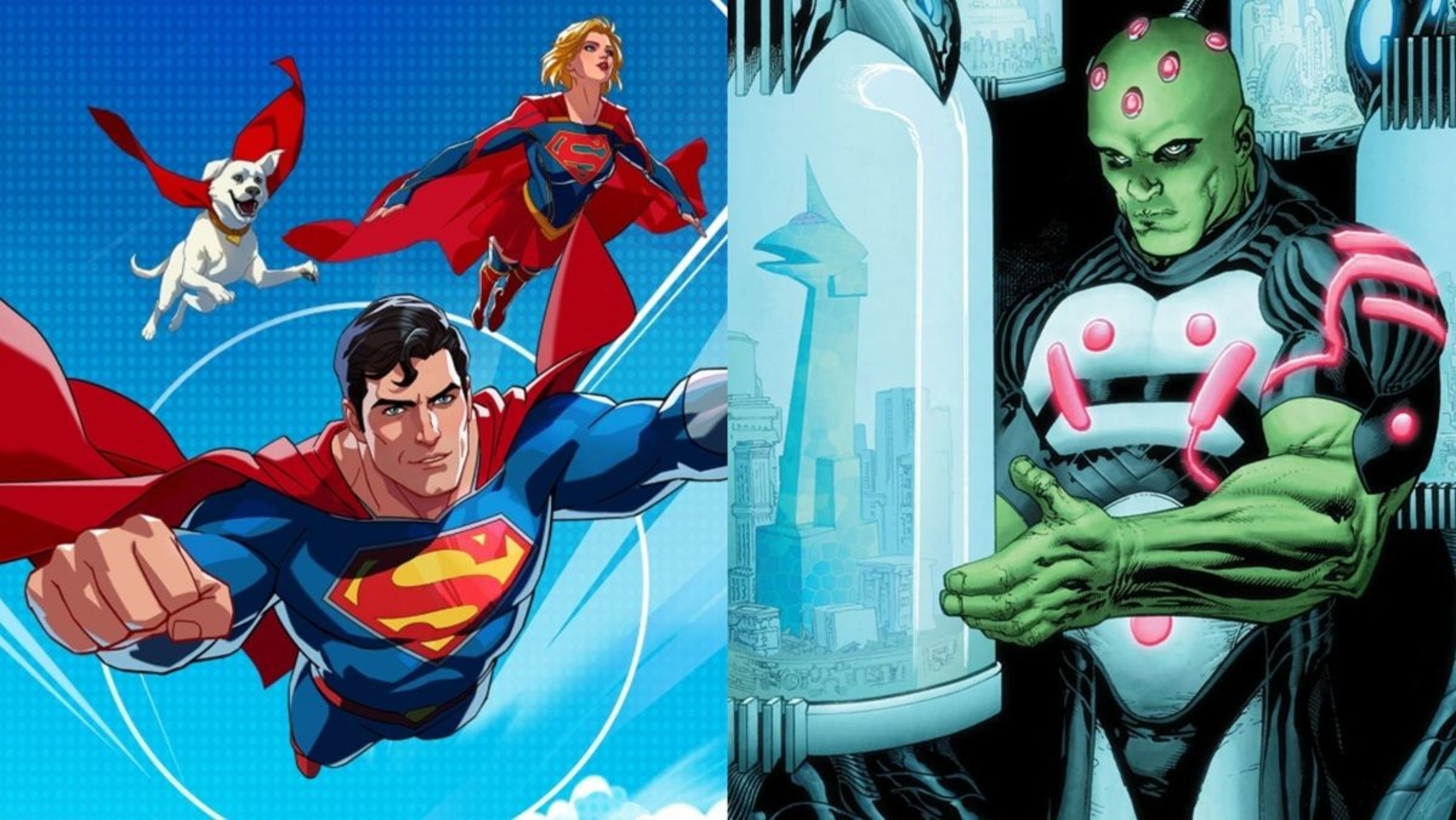 SUPERMAN Making-Of Documentary Hints at the Super Family vs. Brainiac ...