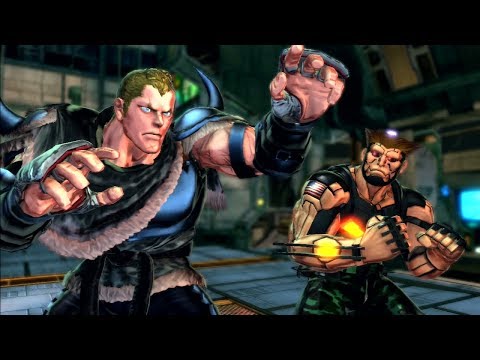 Street Fighter X Tekken Playthrough - Guile and Abel (Team Old School ...